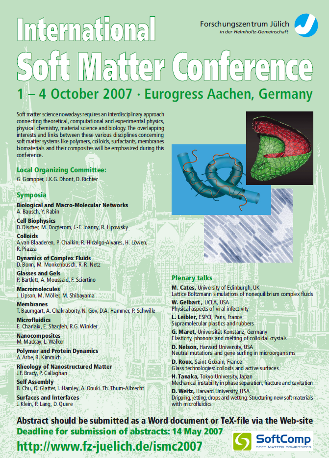 About the ISMC – Soft Matter